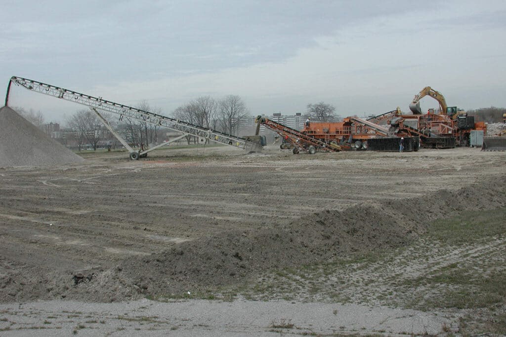 Concrete and Asphalt Crushing | The Cannington Group